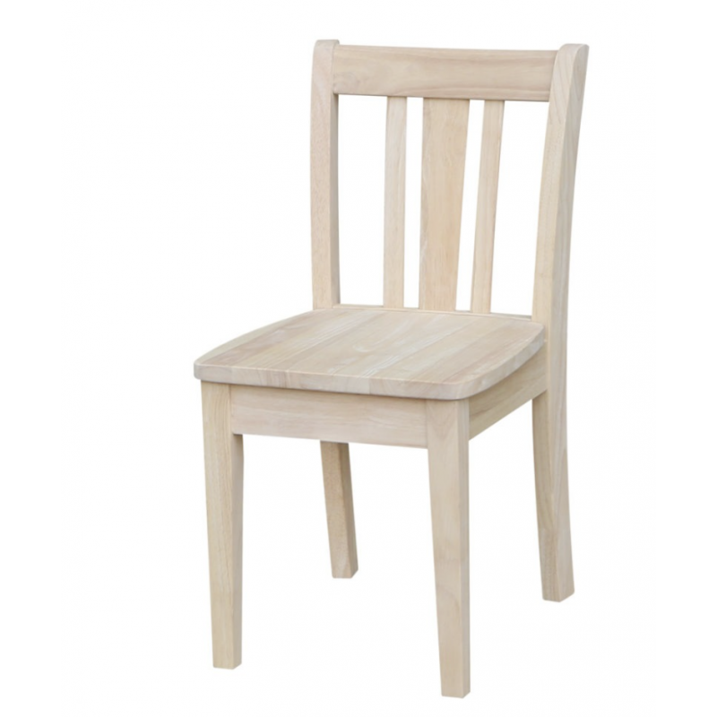 Child's San Remo Chair Color Unfinished