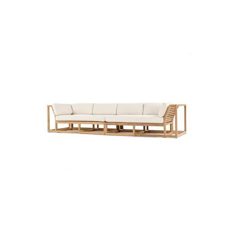 Maya Teak Grand Sofa Set