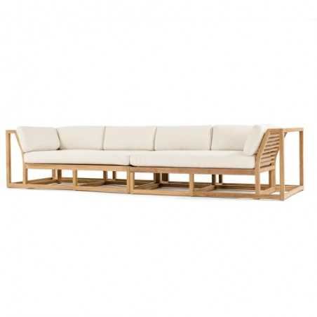 Maya Teak Grand Sofa Set