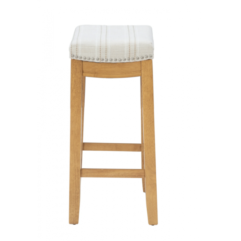 Claridge Natural Wood Bar Stool