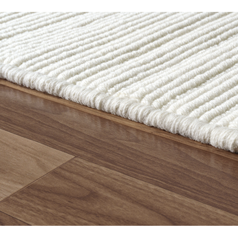 Helix Ivory Wool Rug Product Dimensions 1'10" x 3'