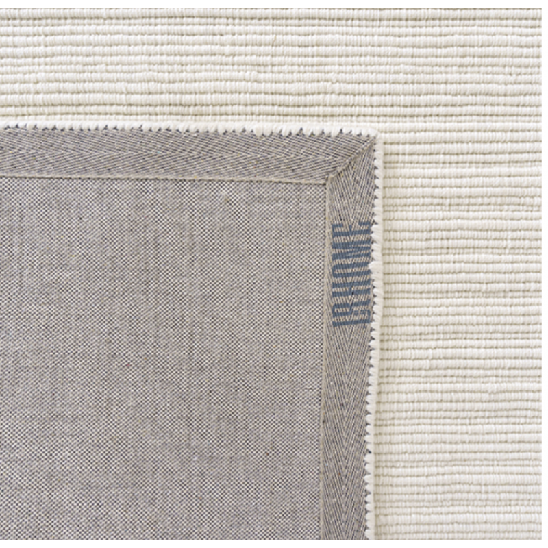 Helix Ivory Wool Rug Product Dimensions 1'10" x 3'