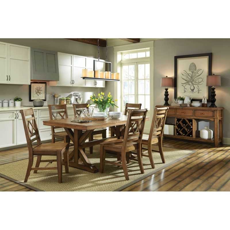 Canyon X Leg Dining Table
