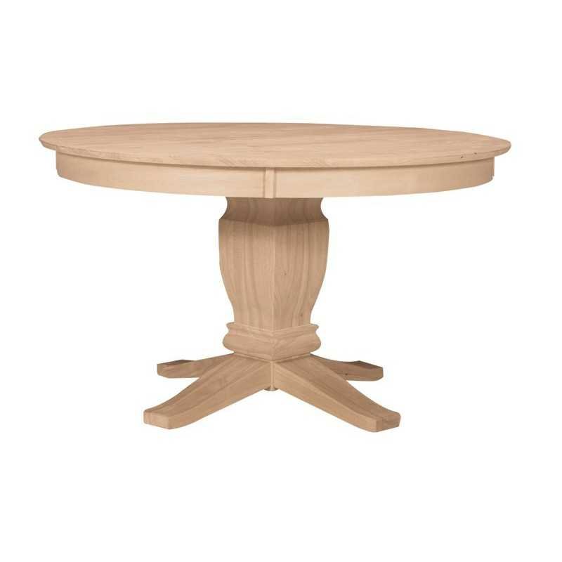 [52 Inch] Solid Dining Table