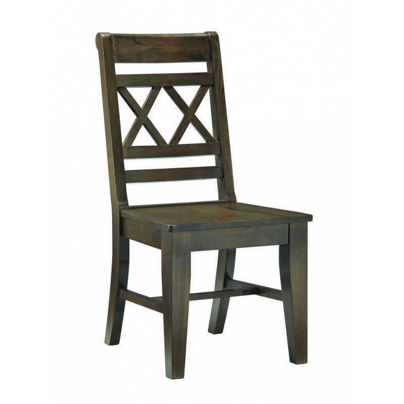 Canyon X Back Chair Color Unfinished Seat Type? Wood Seat