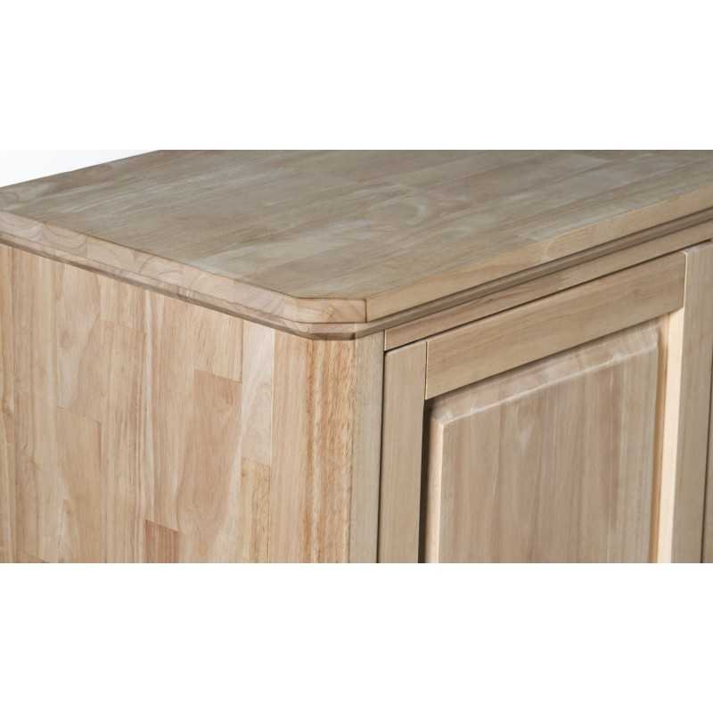 84" Lockport Entertainment Console Color Unfinished Wood Parawood