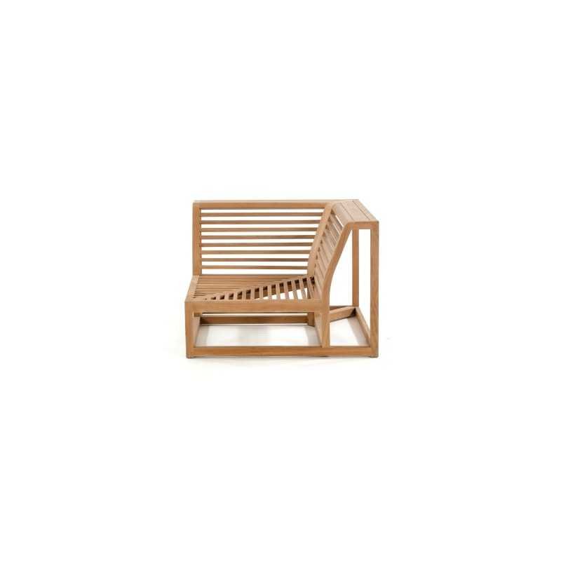 Maya Teak Deep Seating Love Seat