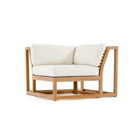 Maya Teak Deep Seating Love Seat