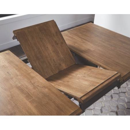 Vista Extension Table Color Hickory & Shell